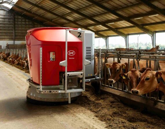 Lely présente le robot d’alimentation Vector Next - Pleinchamp