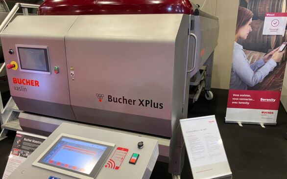 Maestro, le pressoir automatique de Bucher-Vaslin - Pleinchamp